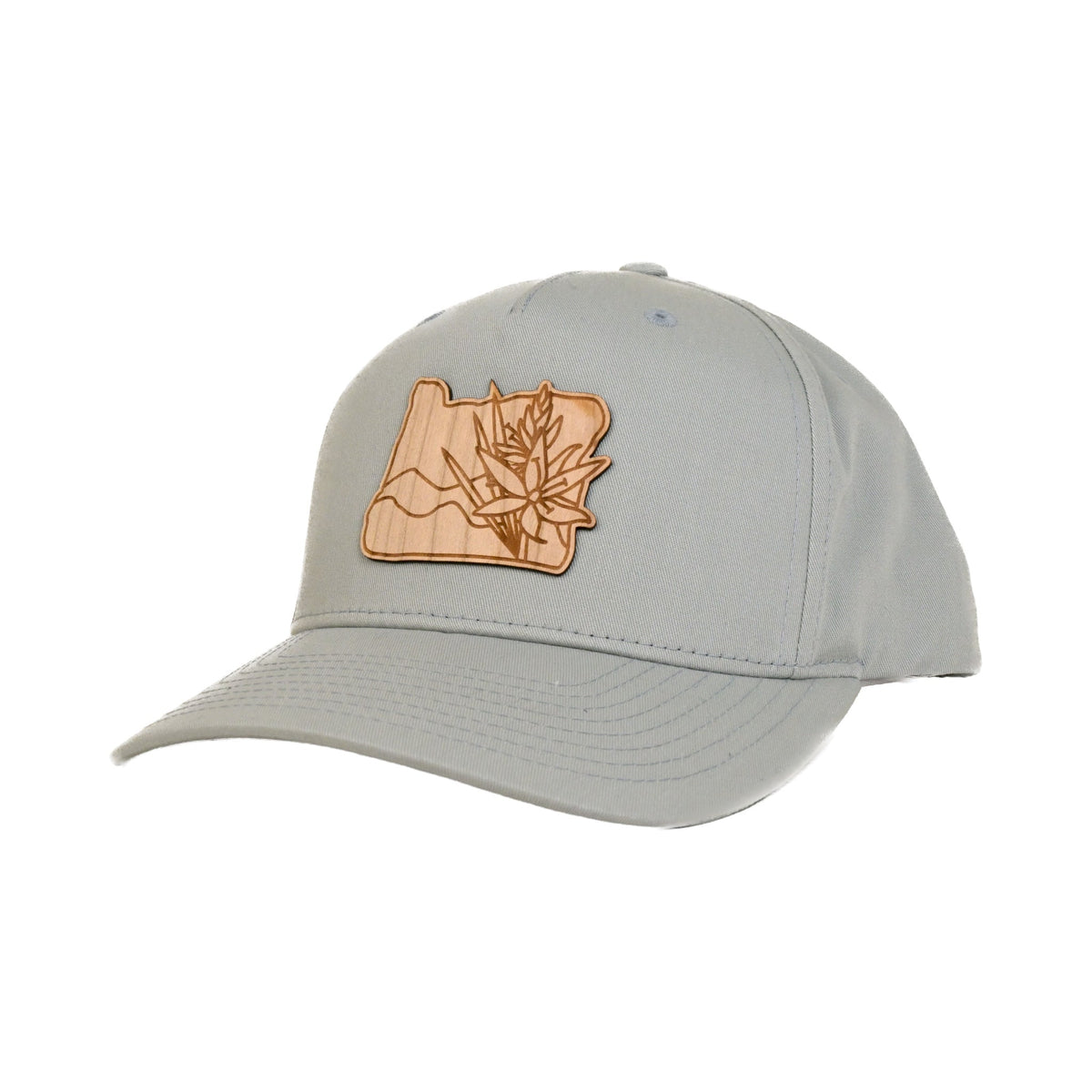 Camas Lily - Wood Patch Snapback Hat – Oregon Parks Forever