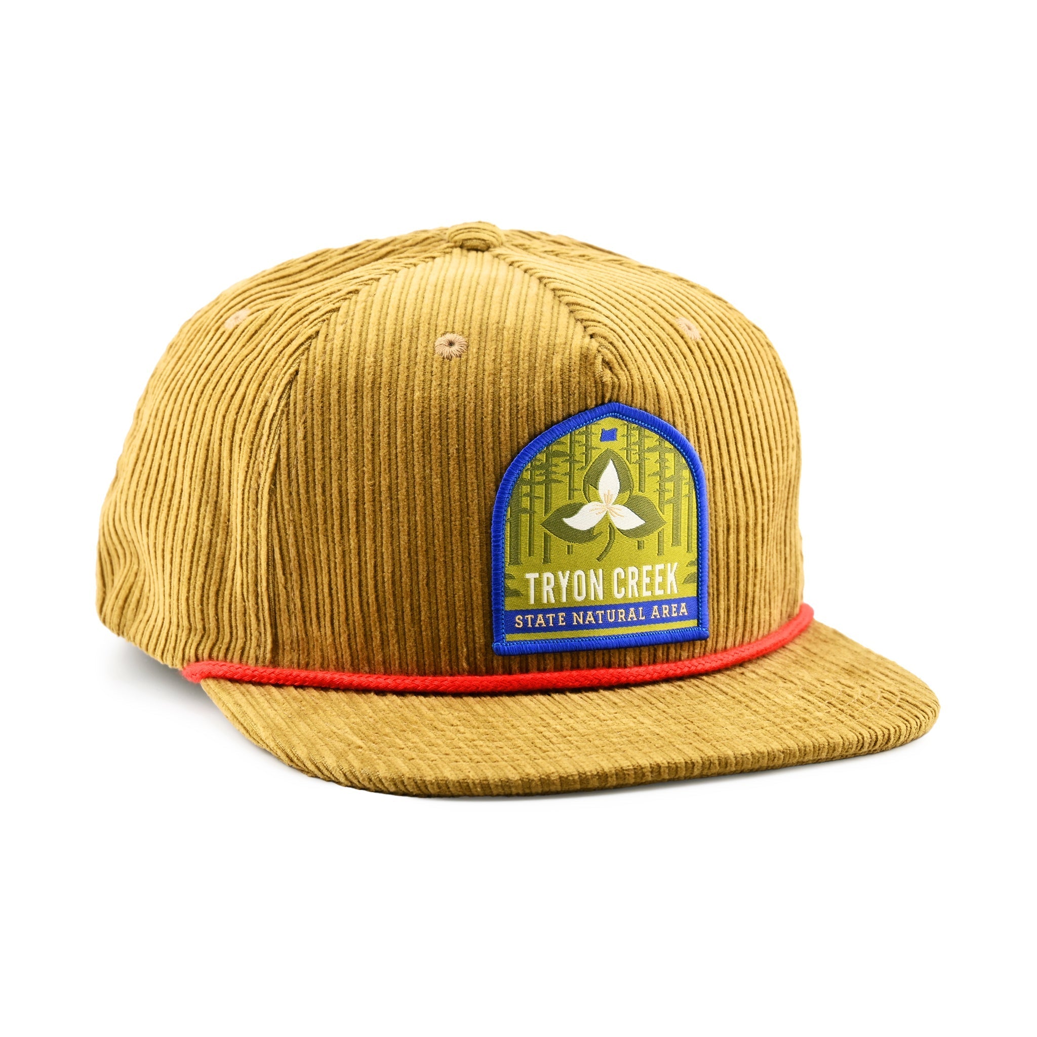 Tryon Creek Trillium Corduroy Hat – Oregon Parks Forever